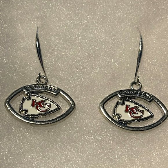 NFL | Jewelry | Kansas City Chiefs Nfl Fashion Dangle Earrings New ...